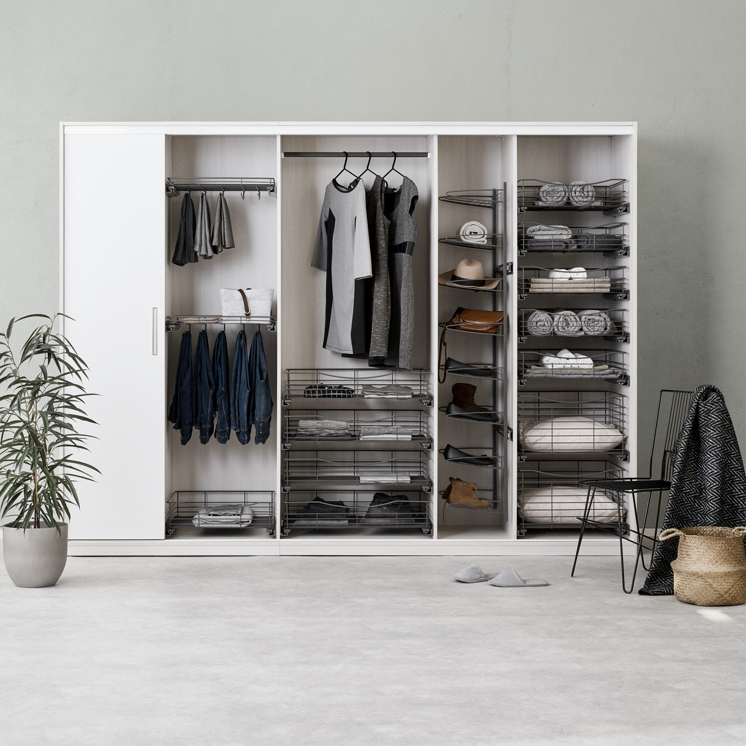 Trouser rack | with rails | LM 838 - Innovative Storage Solutions for ...