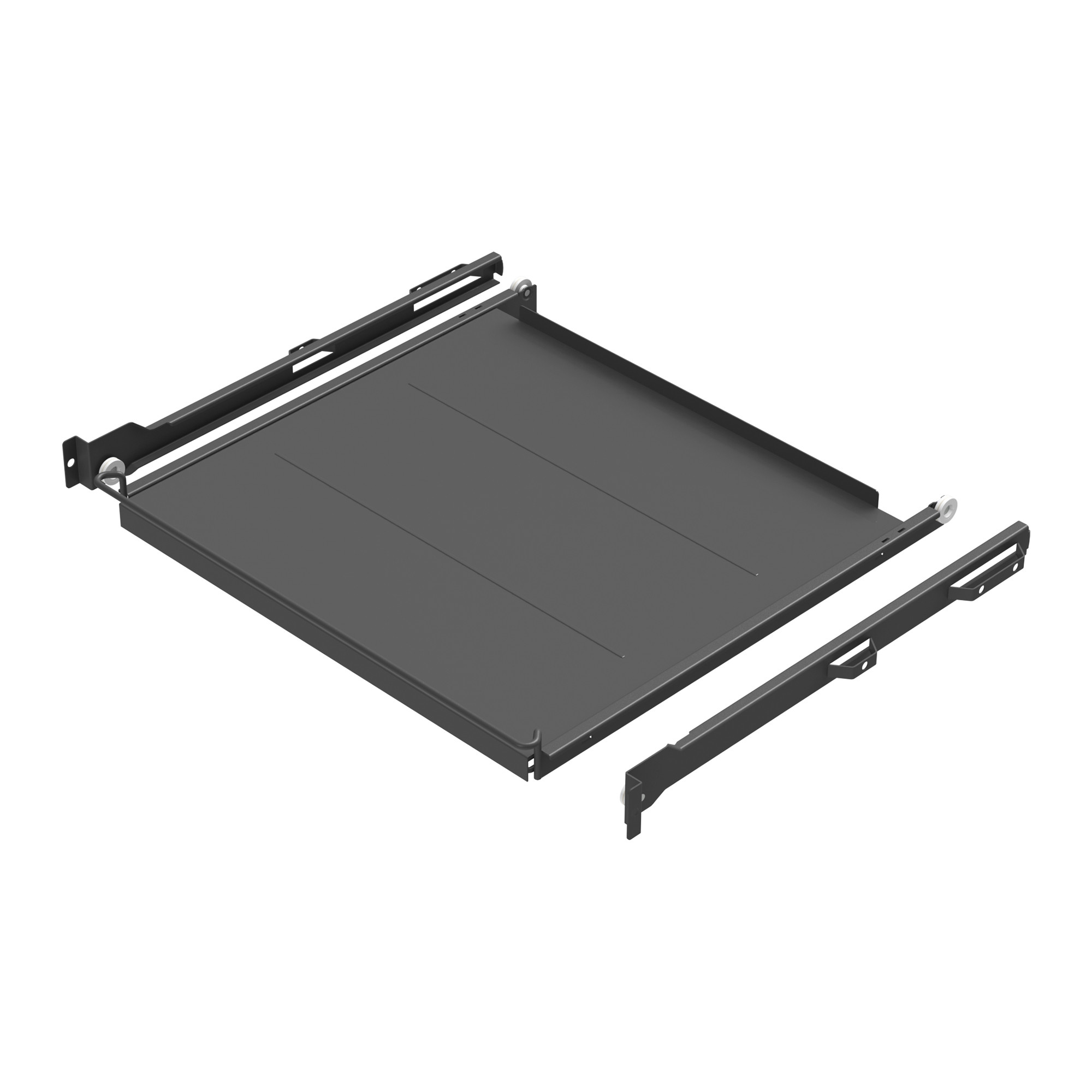 Accessory tray on rails / cabinet inner dimensions 566mm to 570mm ...