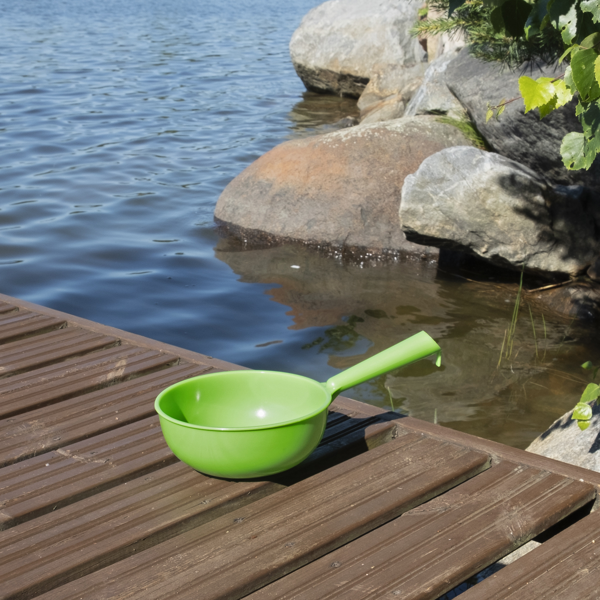 Water scoop | birch green | volume 1.5L | LM 501 | Lanka ja Muovi ...
